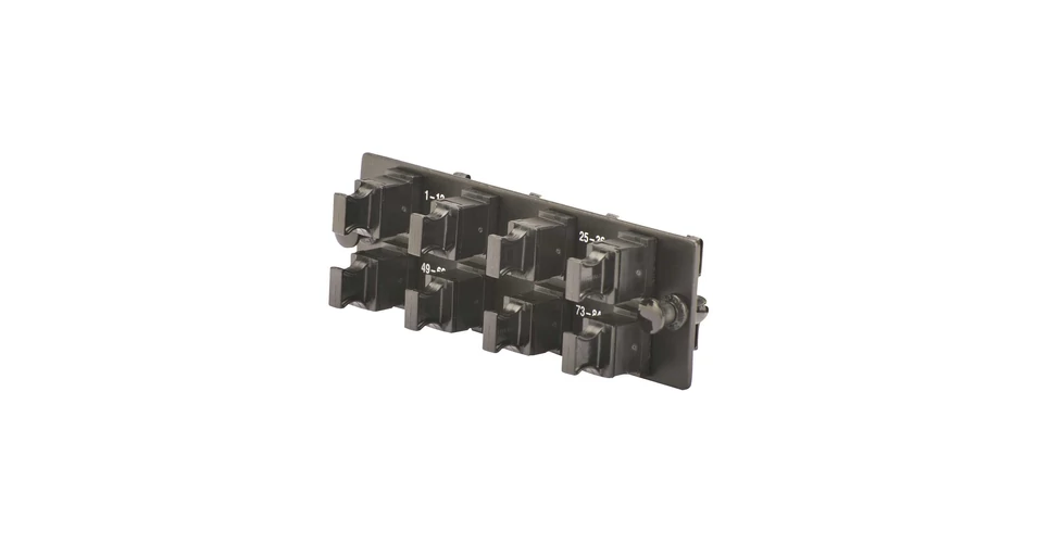 Panduit Opticom MPO Fiber Adapter Panel (FAP), 8xMPO adapterrel ...