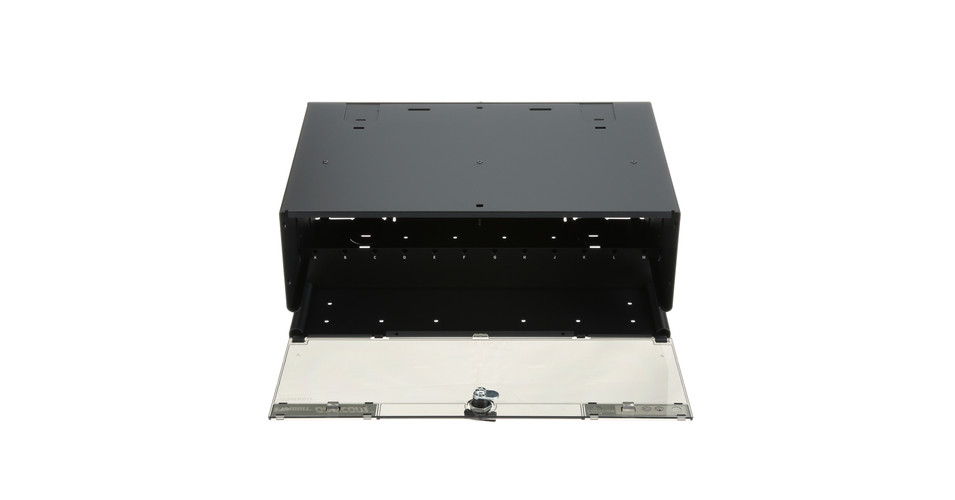 PANDUIT Opticom 19 optikai rack rendező, 4U magas, üres - OPTIKAI RACK ...